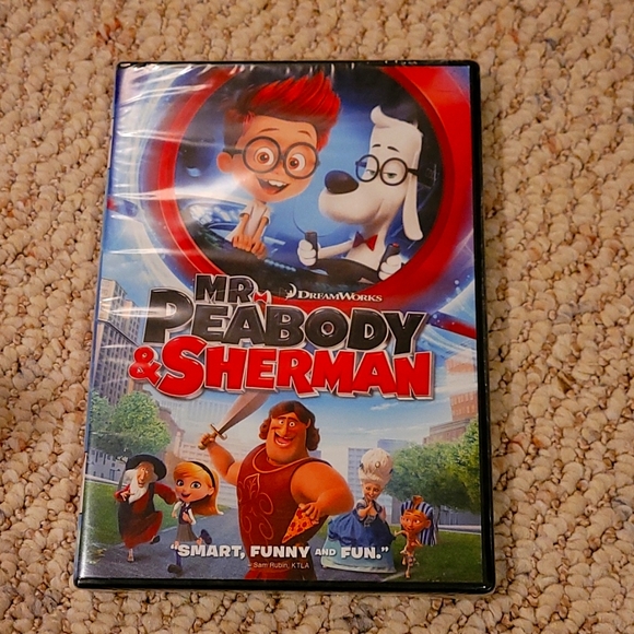 Mr Peabody And Sherman Dvd Label